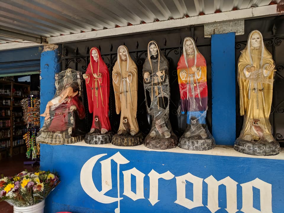 Mexican Indigenous Death Goddesses Xaratanga and Mictecacihuatl ...