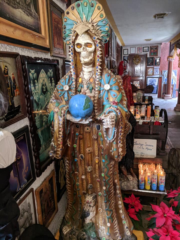 Mexican Indigenous Death Goddesses Xaratanga and Mictecacihuatl ...