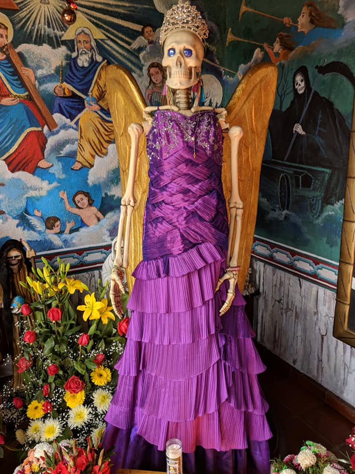 Mexican Indigenous Death Goddesses Xaratanga and Mictecacihuatl ...