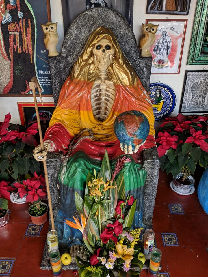 Mexican Indigenous Death Goddesses Xaratanga and Mictecacihuatl ...