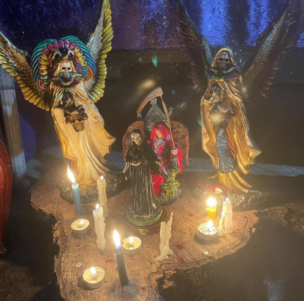 Santa Muerte inked in Skin: My Holy Death Tattoos – Most Holy Death