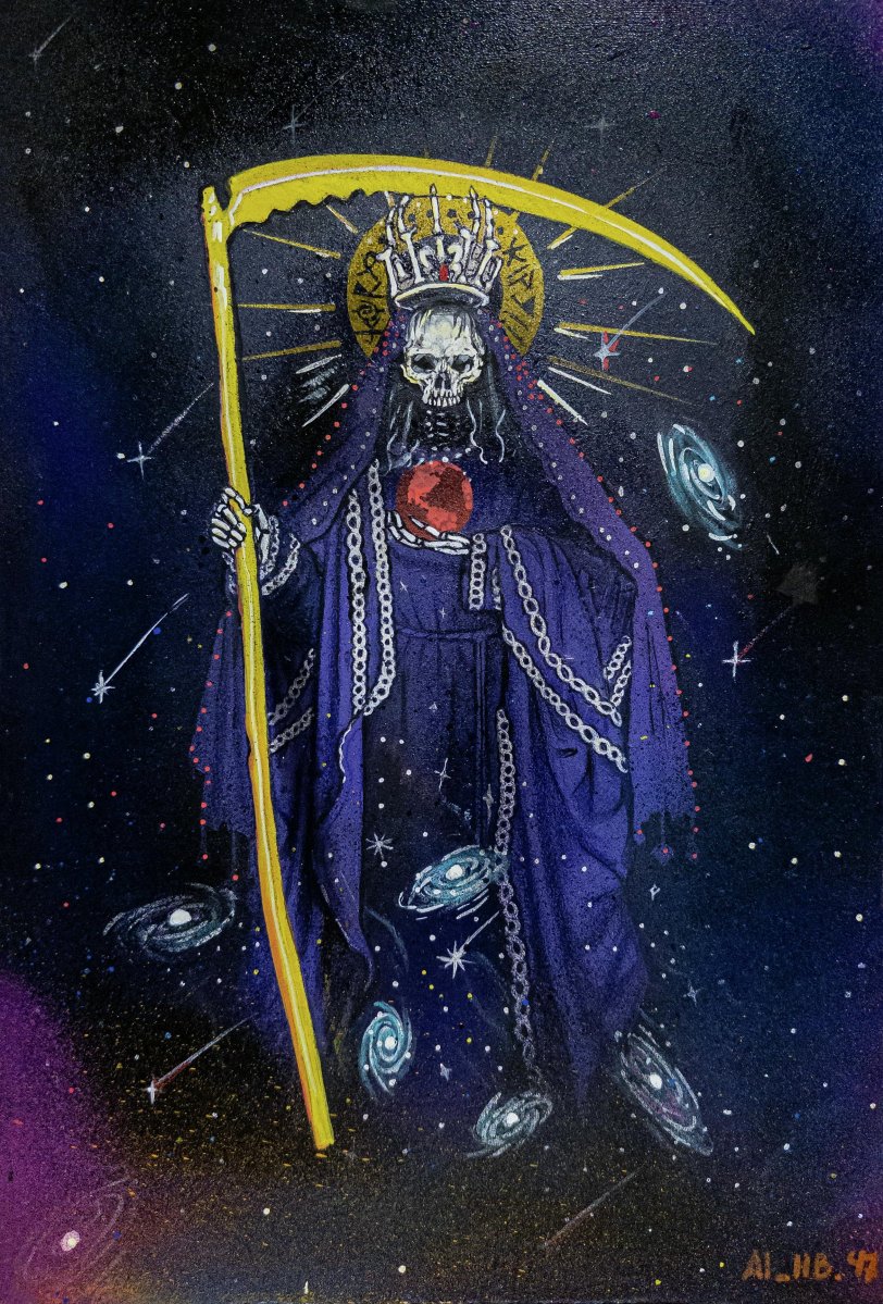 Santa Muerte of The Left-Hand Path – Most Holy Death