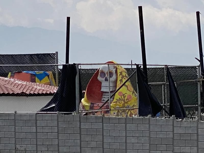 Construction of the First Santa Muerte Temple in Guatemala Causes ...